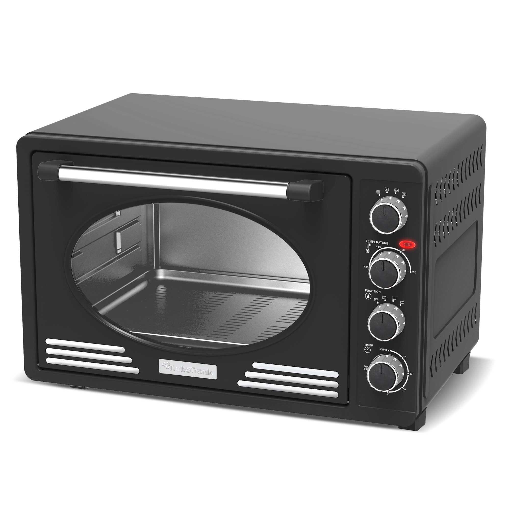 Turbotronic By Z Line Minibackofen Mit Umluft Und Drehspieß 45 Liter