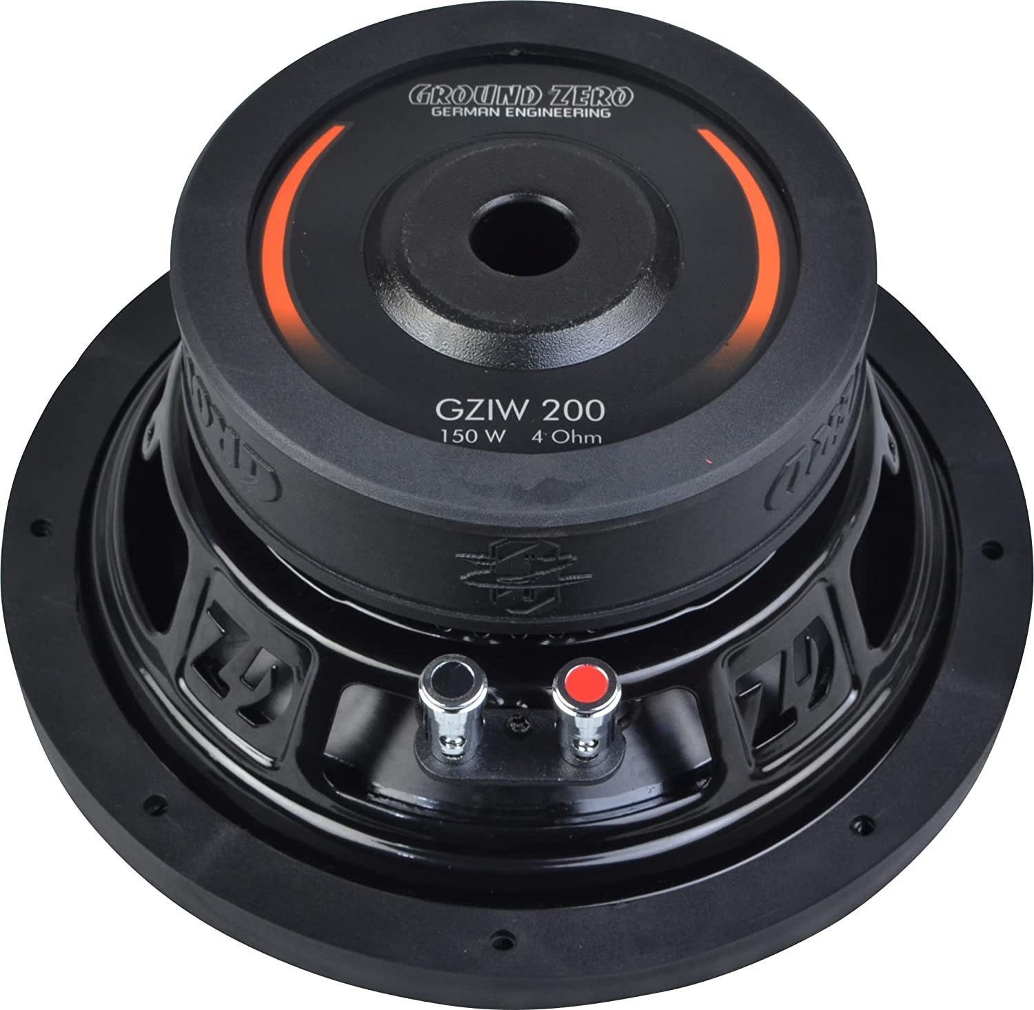 Ground Zero Ground Zero GZIW 200 Auto-Subwoofer, Car-Hifi Subwoofer