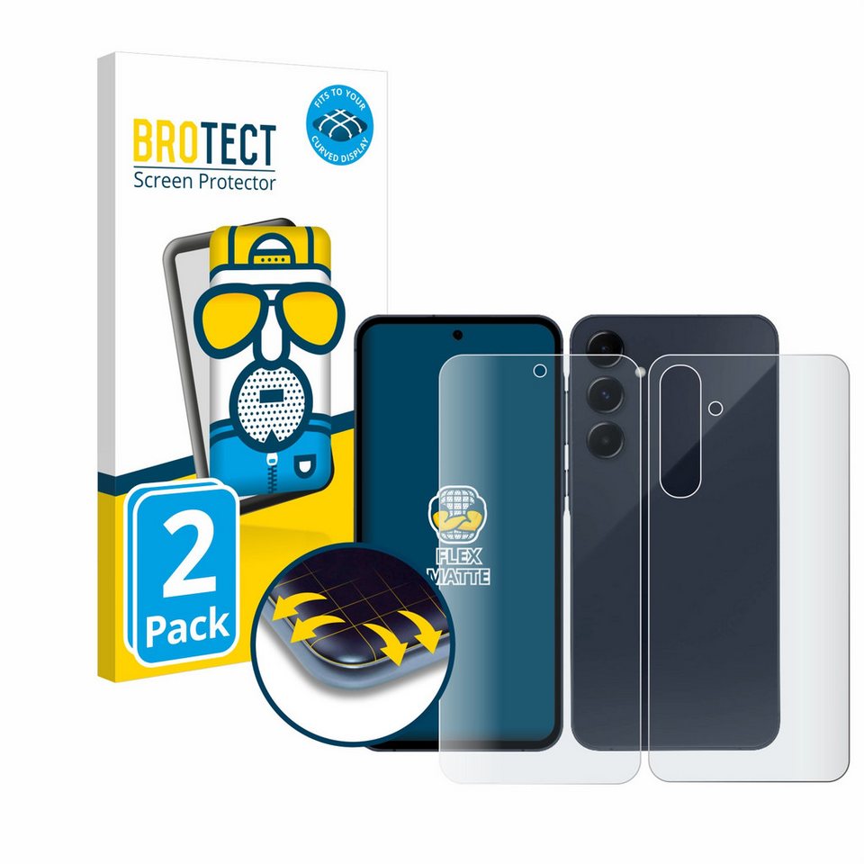 Brotect Full Screen Schutzfolie Für Samsung Galaxy A55 5g Display