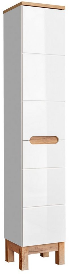 Domando Badkommode Badschrank Stintino M2 In Weiß Matt Und Weiß