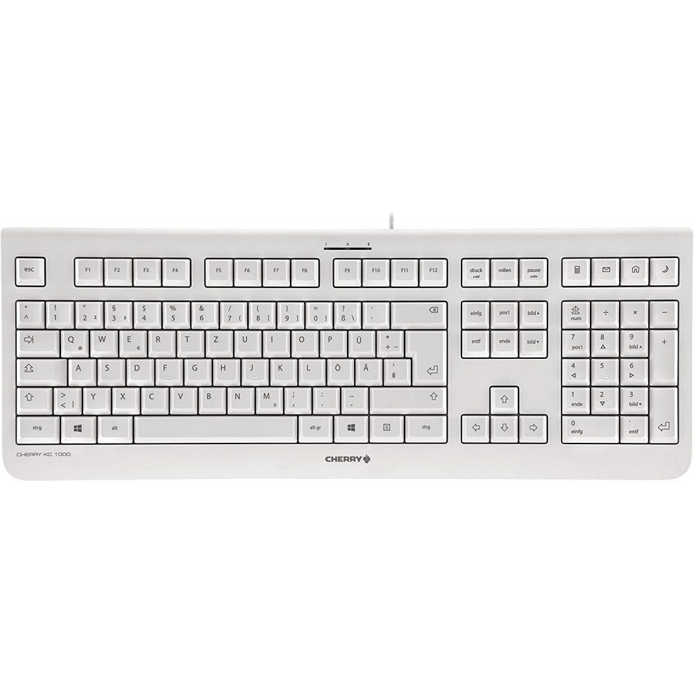Cherry KC 1000 - Tastatur - grau Tastatur
