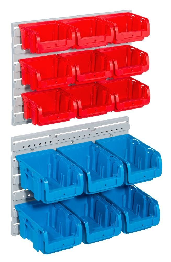 Allit Sortimentskasten Allit Sichtboxen-Set ProfiPlus Set 38,5 x 13 x 34