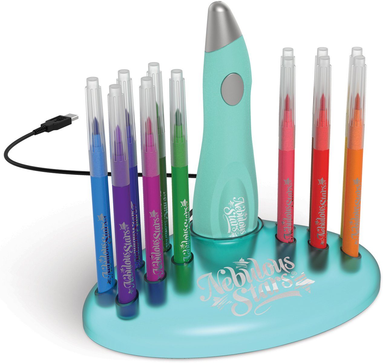 Nebulous Stars Kreativset Airbrush Deluxe Set, Verschiedenfarbige ...