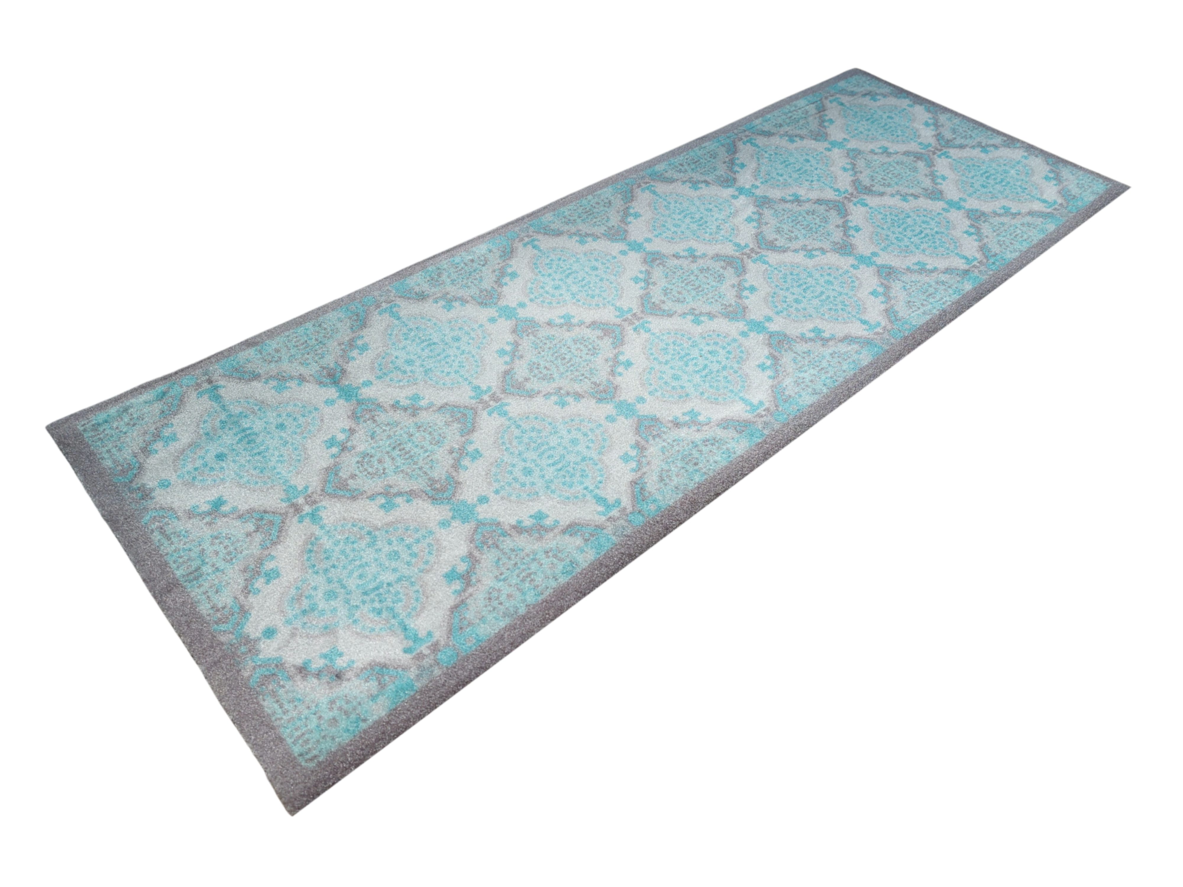 Oku Tex Läufer Küchenläufer Türvorleger Retro Design Patchwork