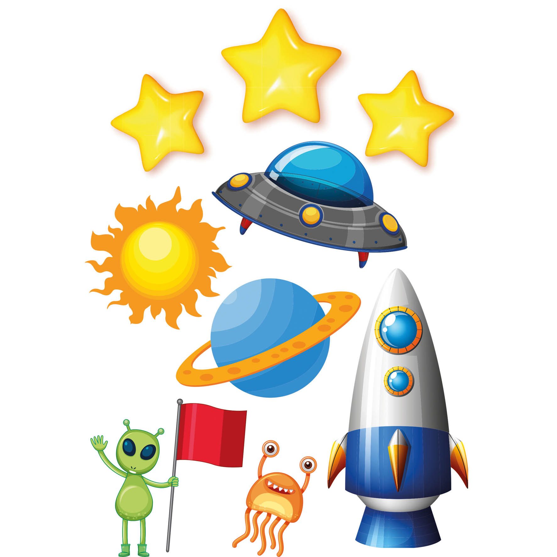 Roth Schultüte Roth Bügeldekoration Weltraumabenteuer, Verschluss, Zuckertüte