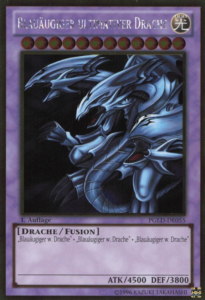 Recollectibles Sammelkarte Yugioh Karte Blauäugiger Ultimativer Drache