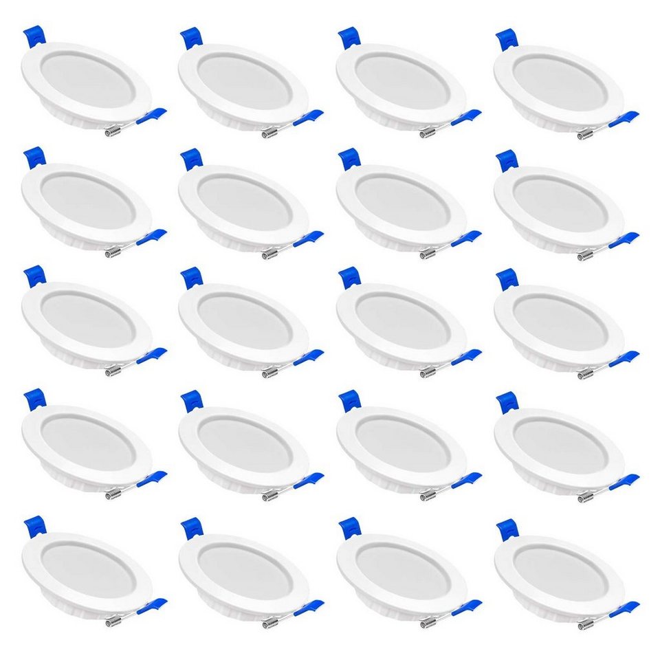 Aufun Einbauleuchte 20x 5w Led Deckenstrahler Kaltweiß Warmweiß Für