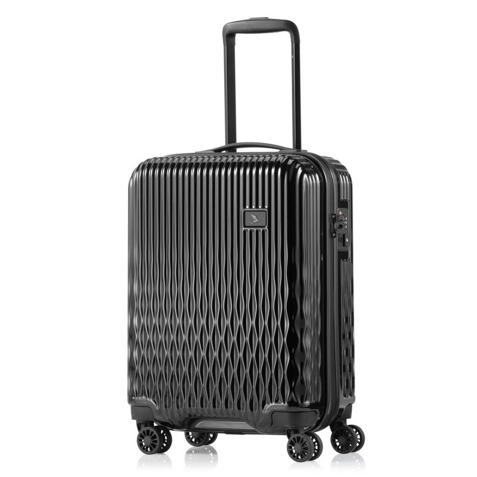 Pack Easy Handgepäck Trolley Flow 4 Rollen Abs