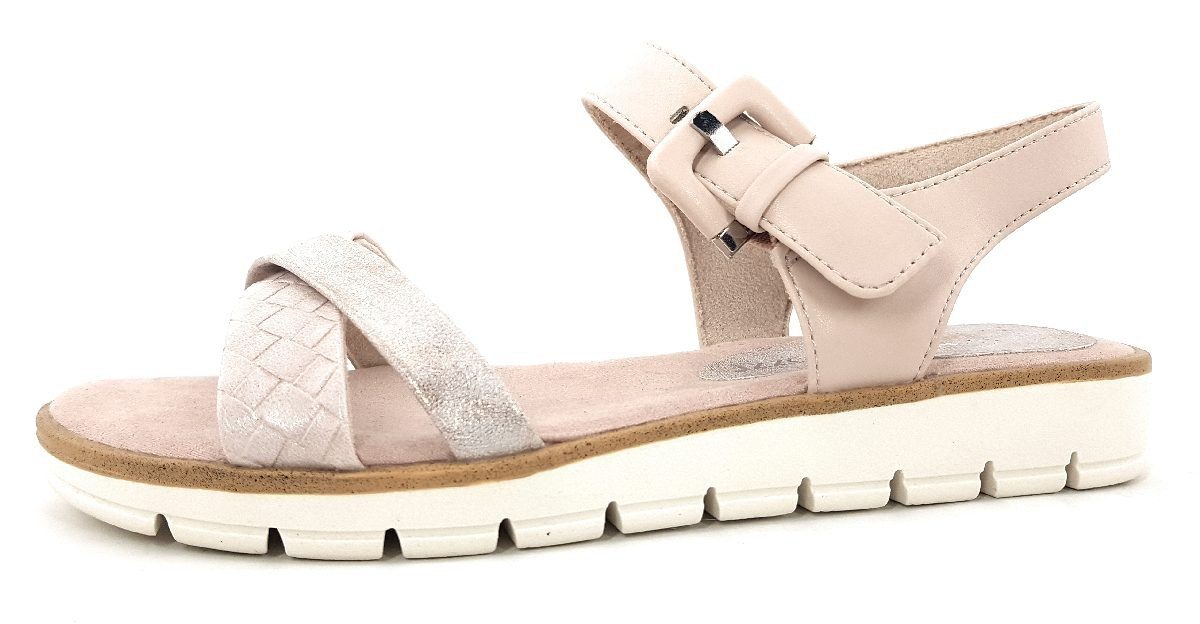 MARCO TOZZI Sandale Sandale, Farbe: Beige