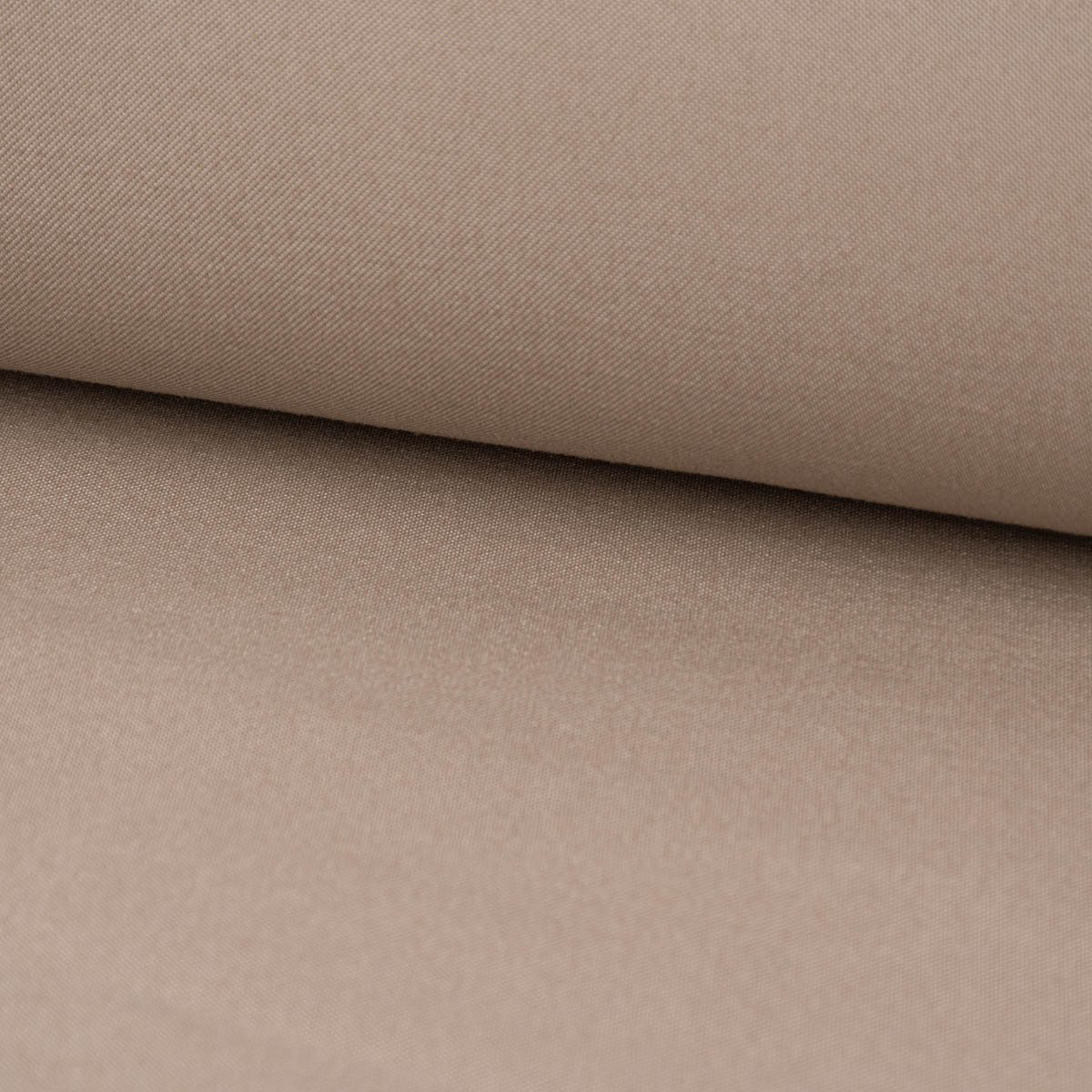 SchÖner Leben Stoff Outdoorstoff Uni Taupe 140m Abwaschbar Webware