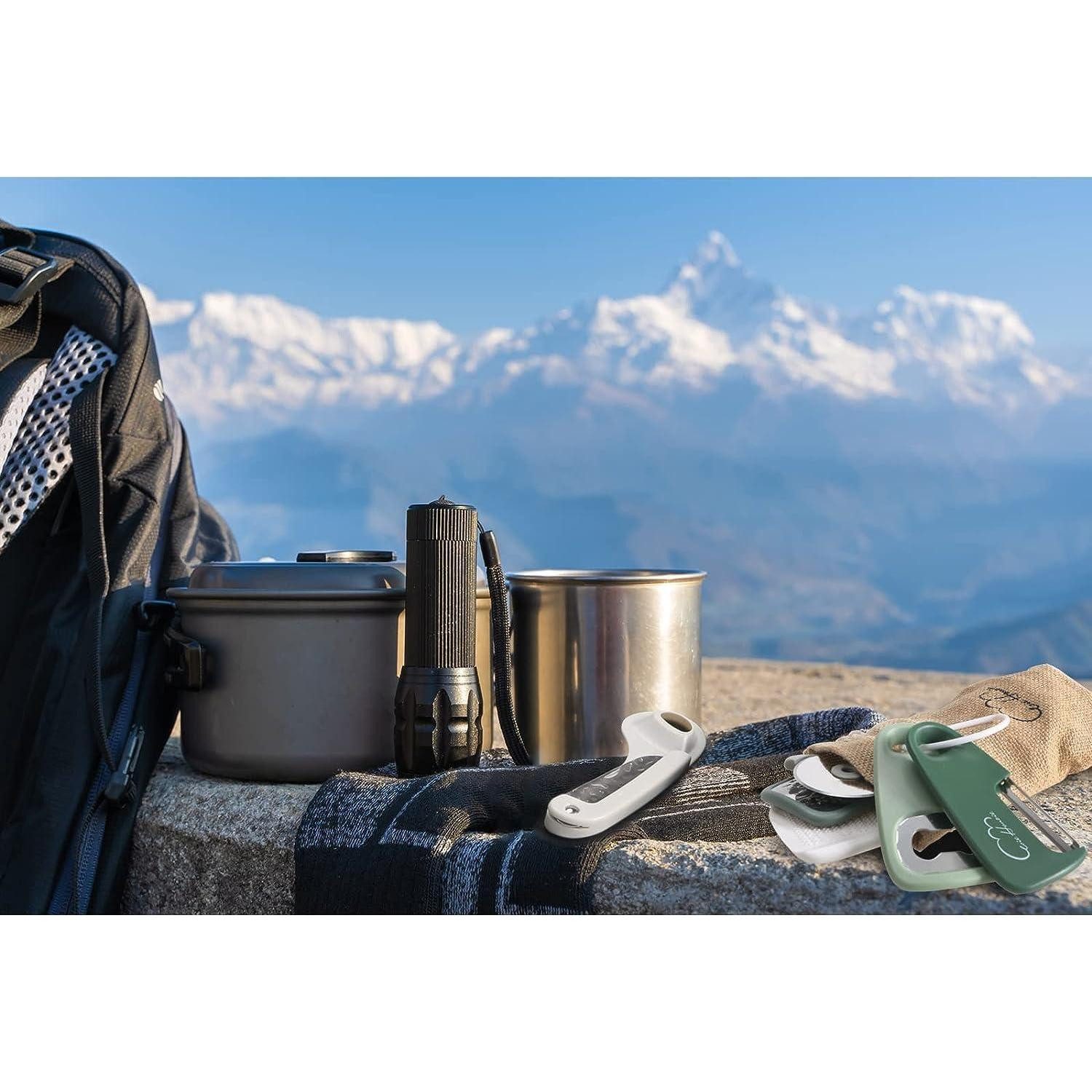 LuxusKollektion Küchenstuhl Küchenutensilien 6teilig Edelstahl Camper ...