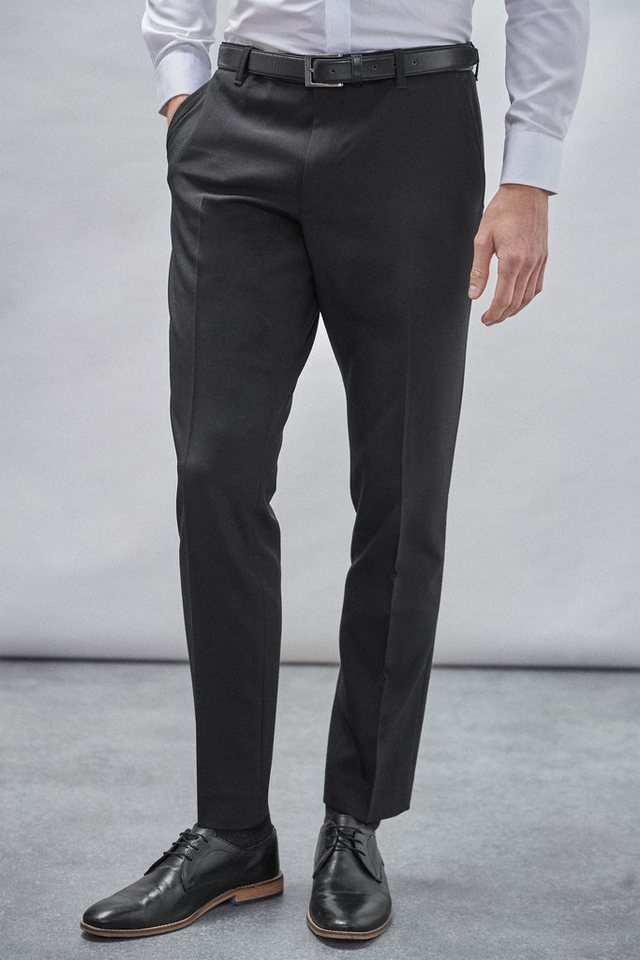 Next Stoffhose Slim Fit Hose Mit Gürtel 1 Tlg