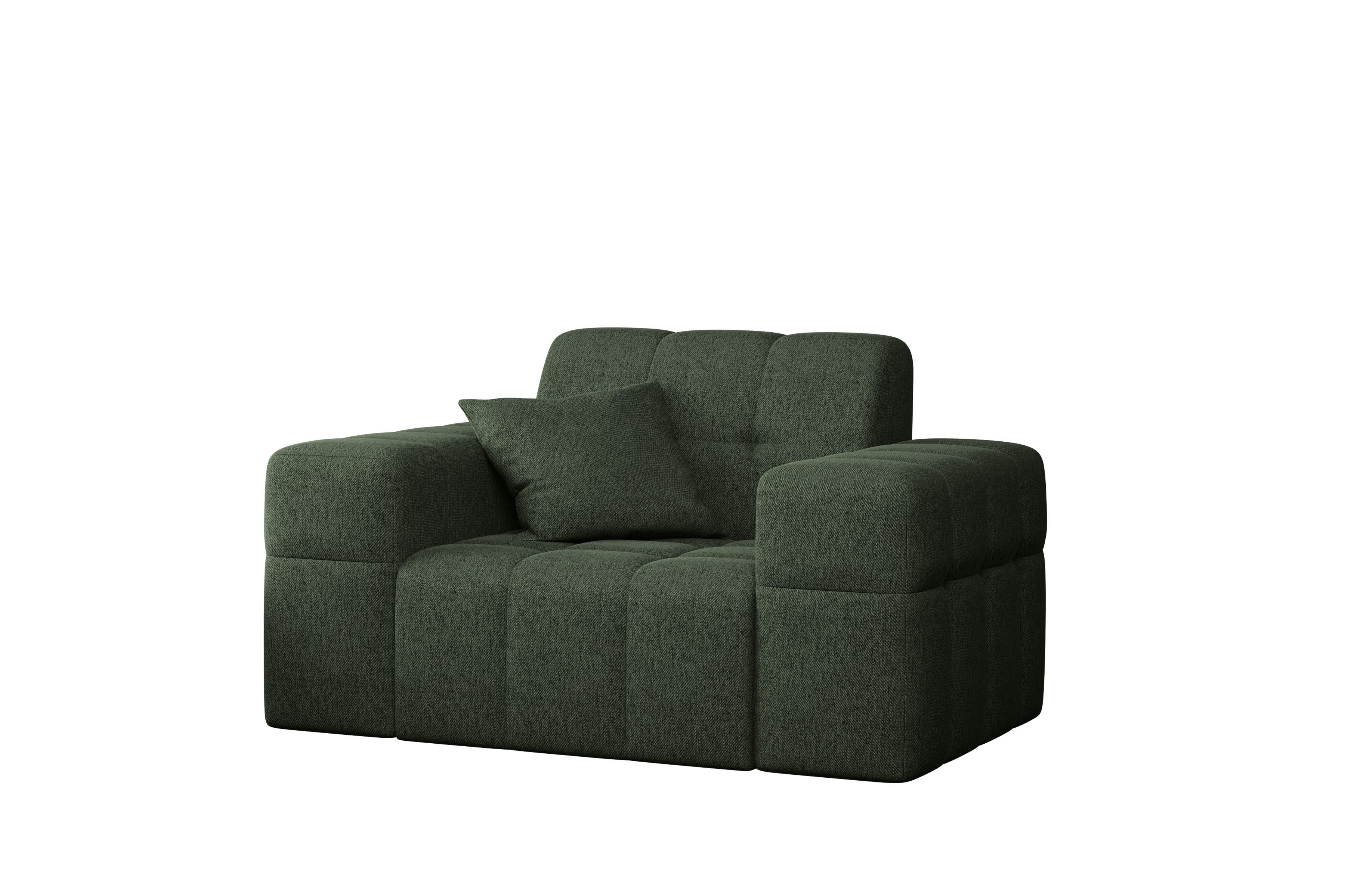 Friderik-EU Sessel BALIA 1-Sitzer – eleganter und bequemer Sessel aus Neve-Stoff