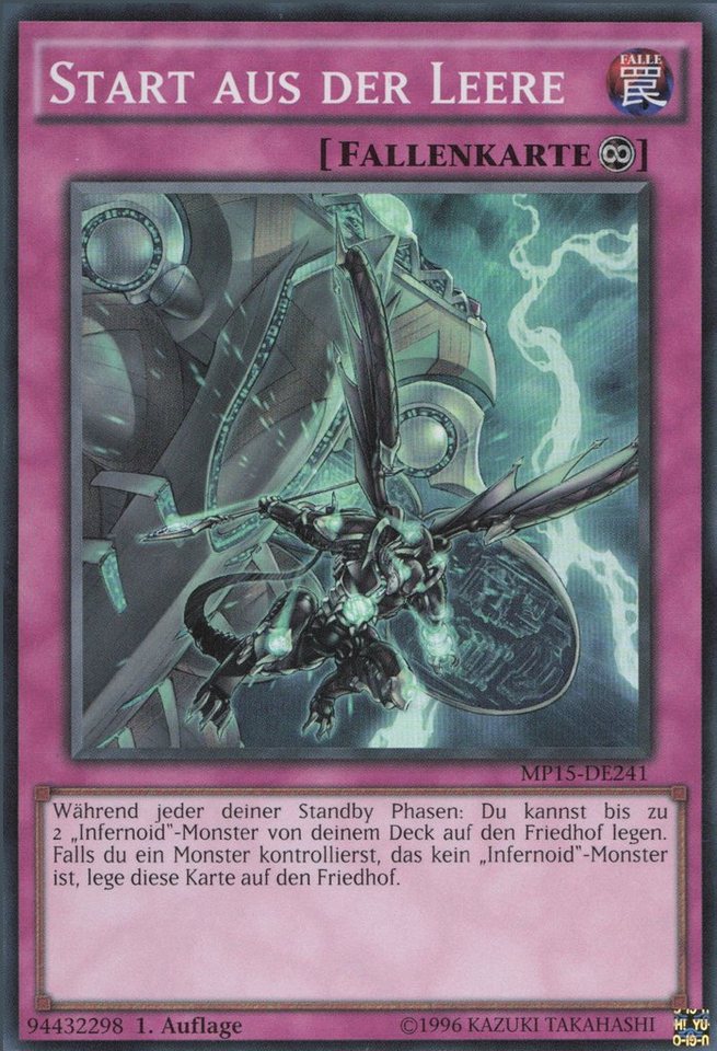 Recollectibles Sammelkarte Yugioh Karte Start Aus Der Leere Yu Gi Oh