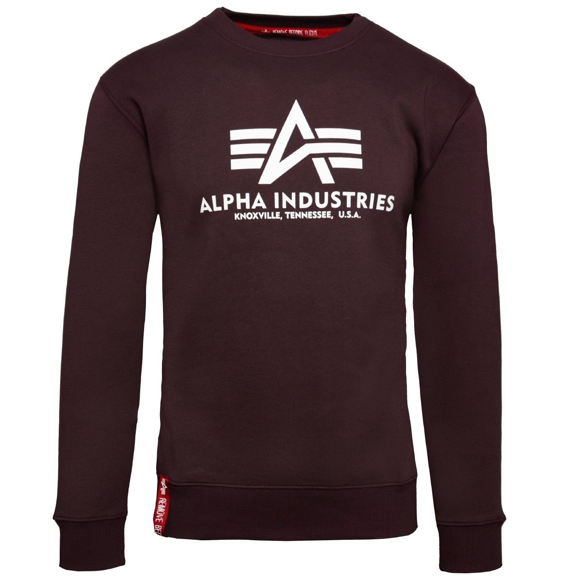 Alpha Industries Sweatshirt Basic Sweater Herren, Weiches, angerautes ...