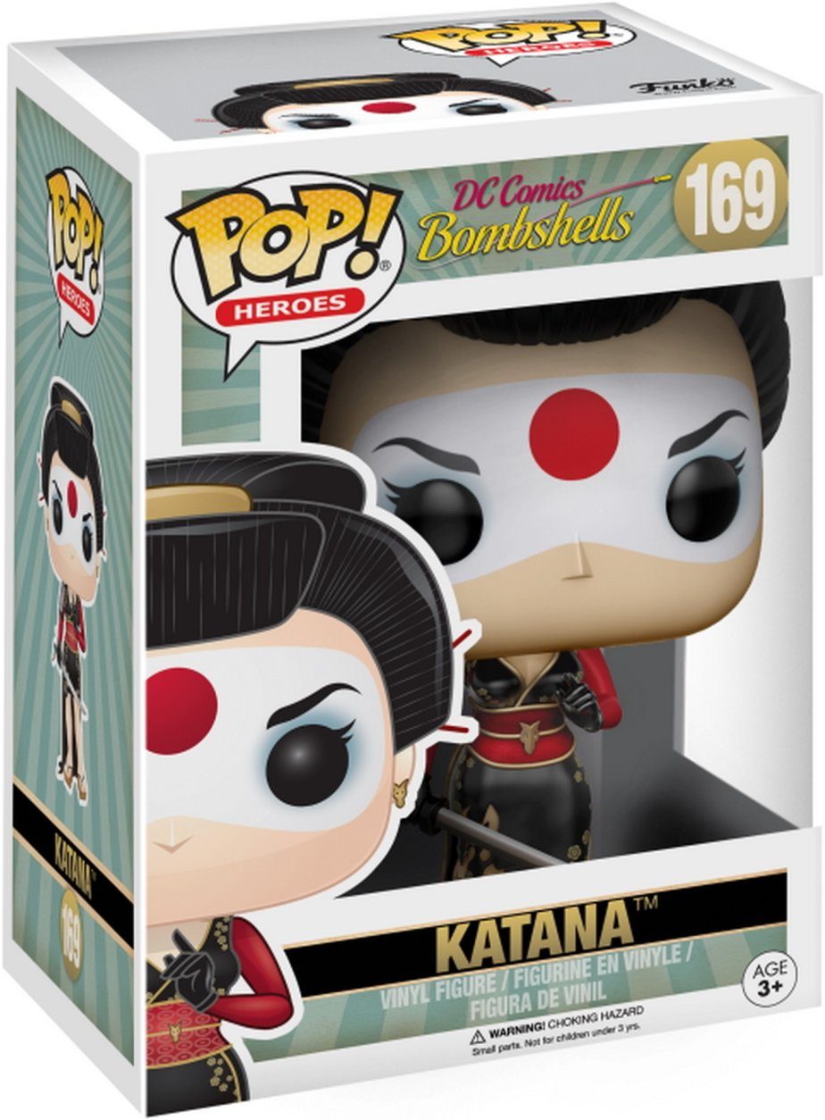 Funko Spielfigur DC Comics Bombshells - Katana 169 Pop! Vinyl Figur
