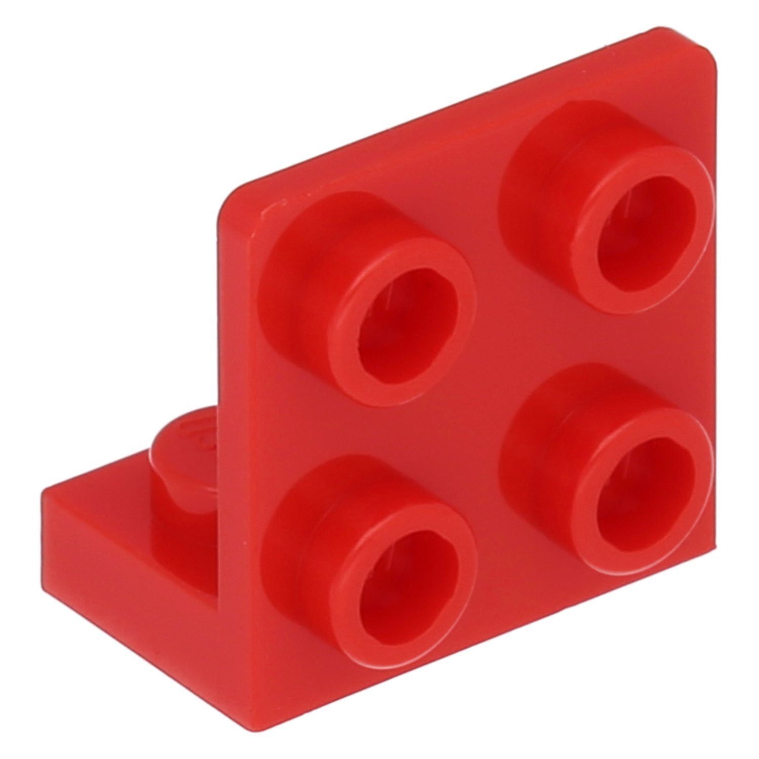 LEGO® Spielbausteine Winkel: 25 Brackets 1x2/2x2, 90°, Rot