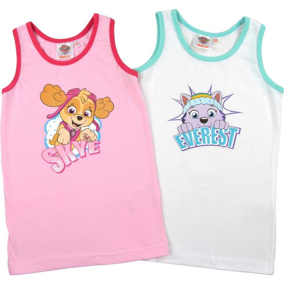 United Labels® Unterhemd Paw Patrol Unterhemd Für Mädchen Skye