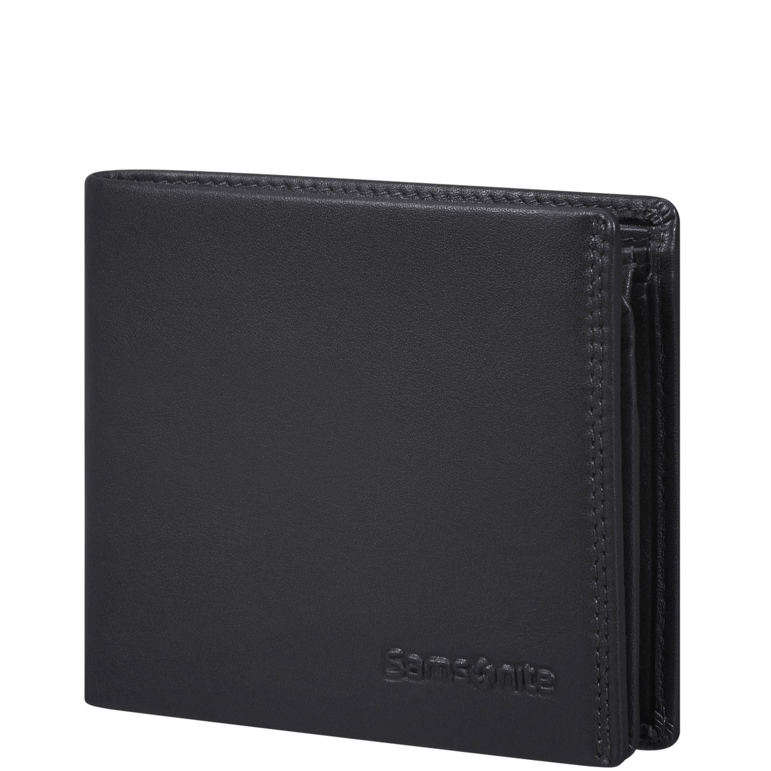 Samsonite Geldbörse Samsonite Leder Geldbörse Attack 2 SLG schwarz