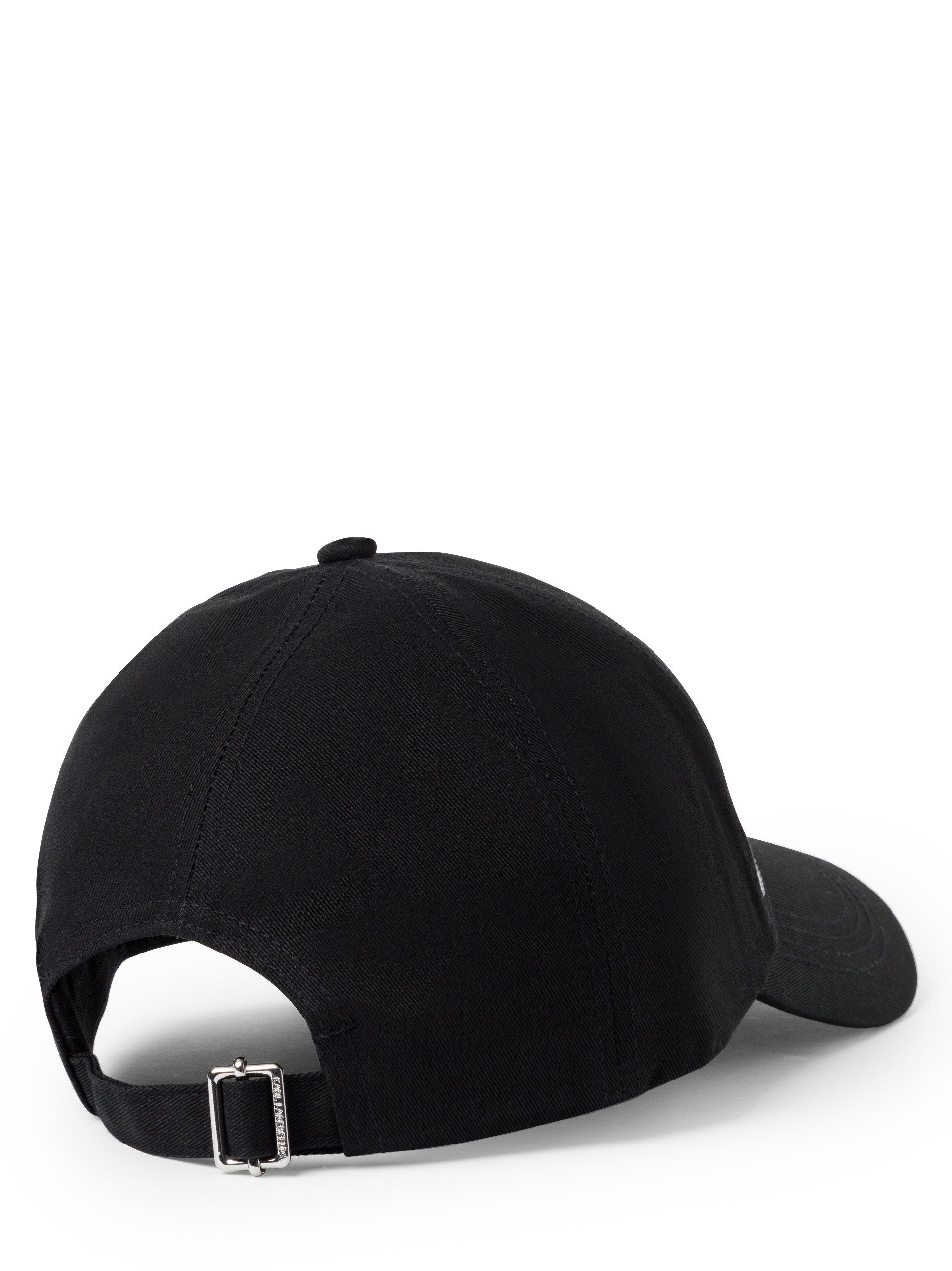 KARL LAGERFELD Baseball Cap, Labeling aus Ziersteinen