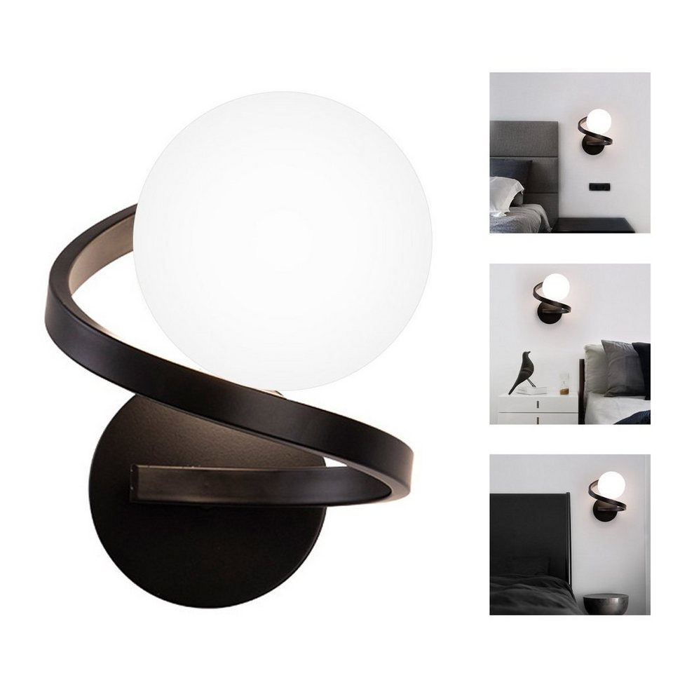 Dopwii Led Wandleuchte Moderne Wandlampen Glaswandlampen Für Treppen