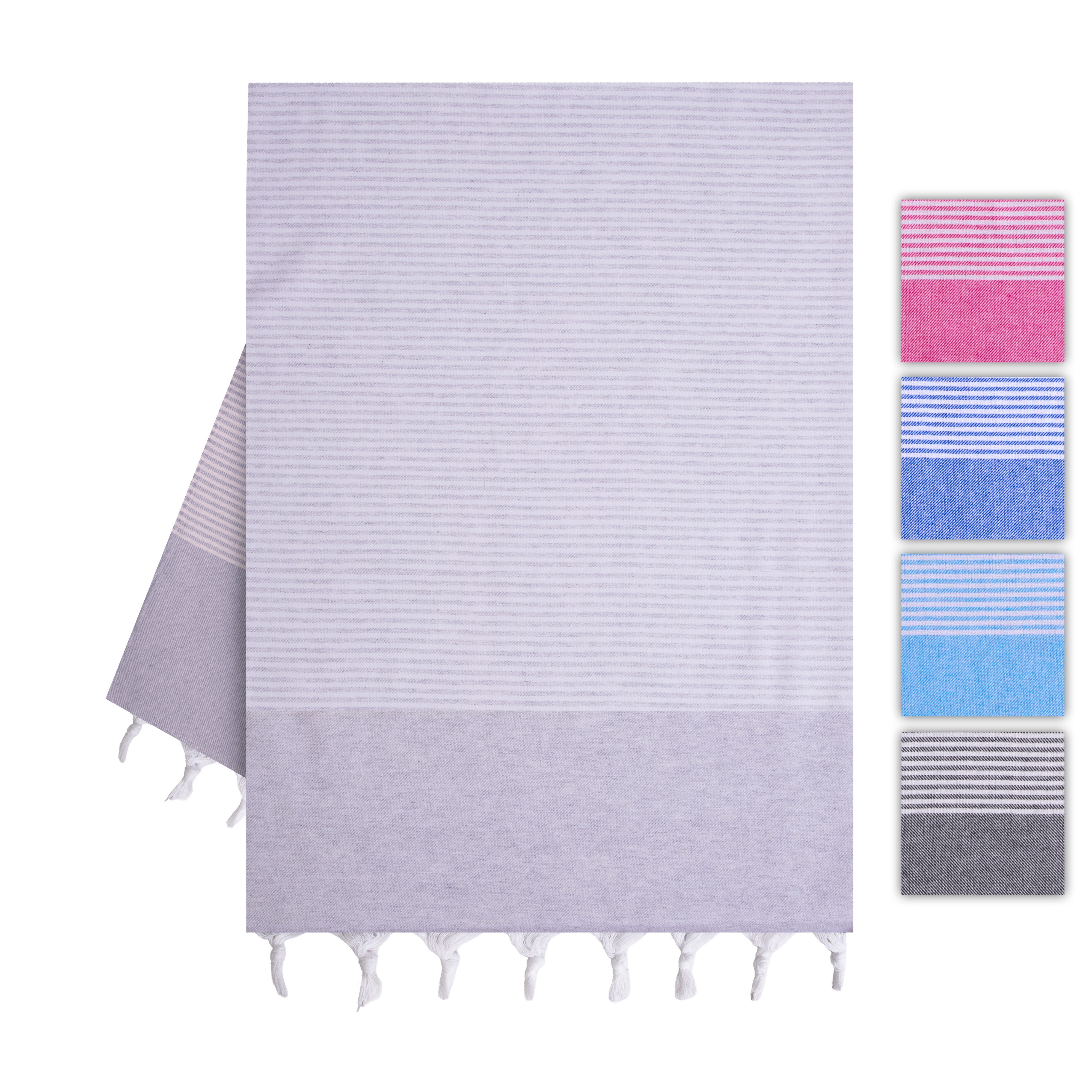 herémood Hamamtuch Luxuriöses Saunatuch, großes Strandtuch, 90x170 cm, vorgewaschen, (1er - 2er ...