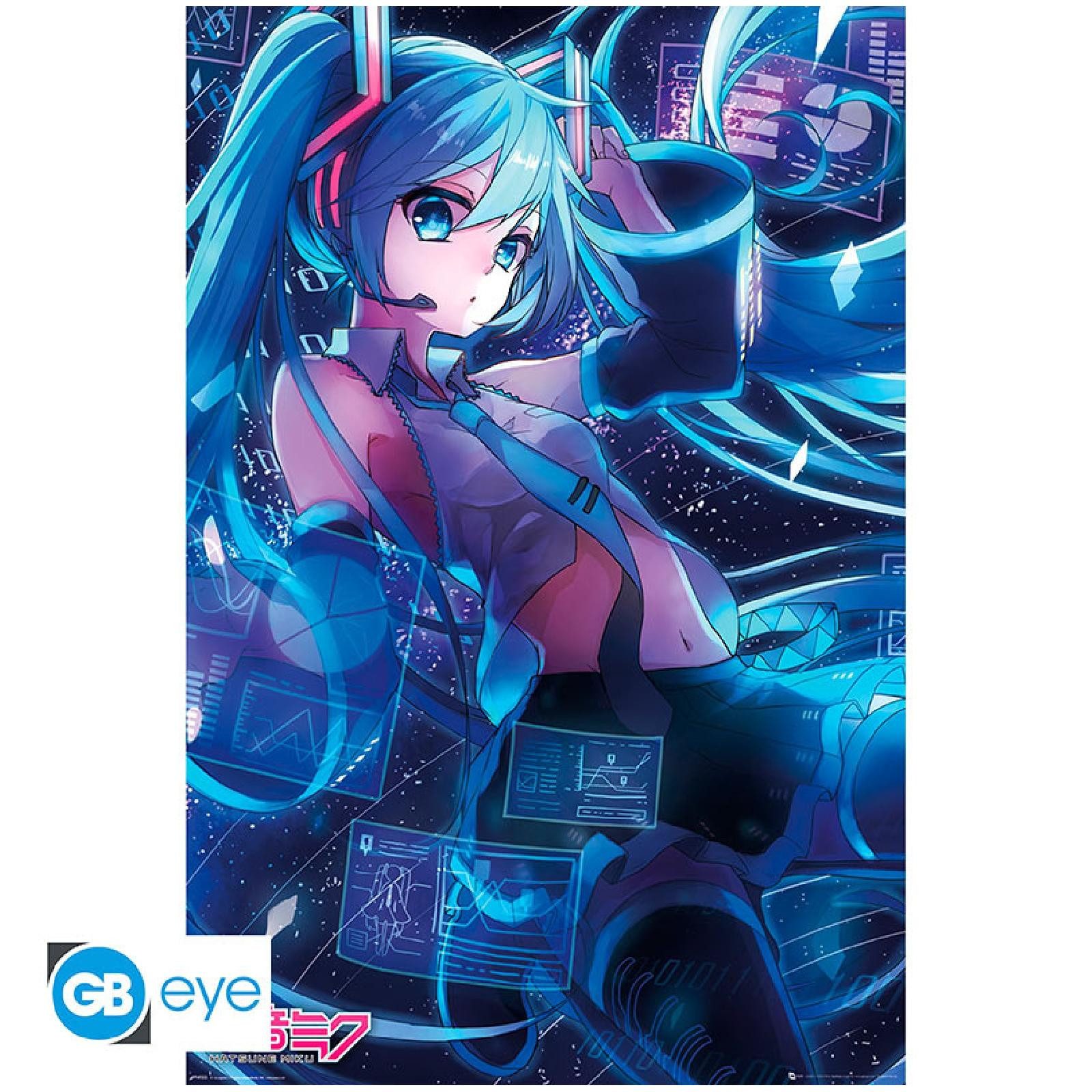 Hatsune Miku Poster, Poster von Hatsune Miku.