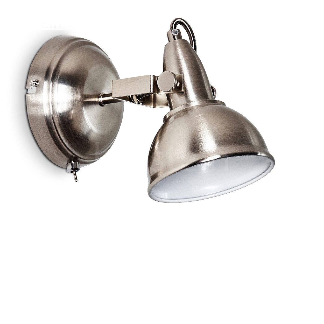 Hofstein Wandleuchte Arazane Verstellbare Wandlampe Aus Metall In