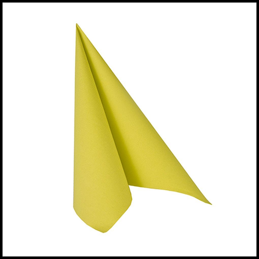 Papstar Papierserviette 20 Servietten Royal Collection 14 Falz 25 Cm