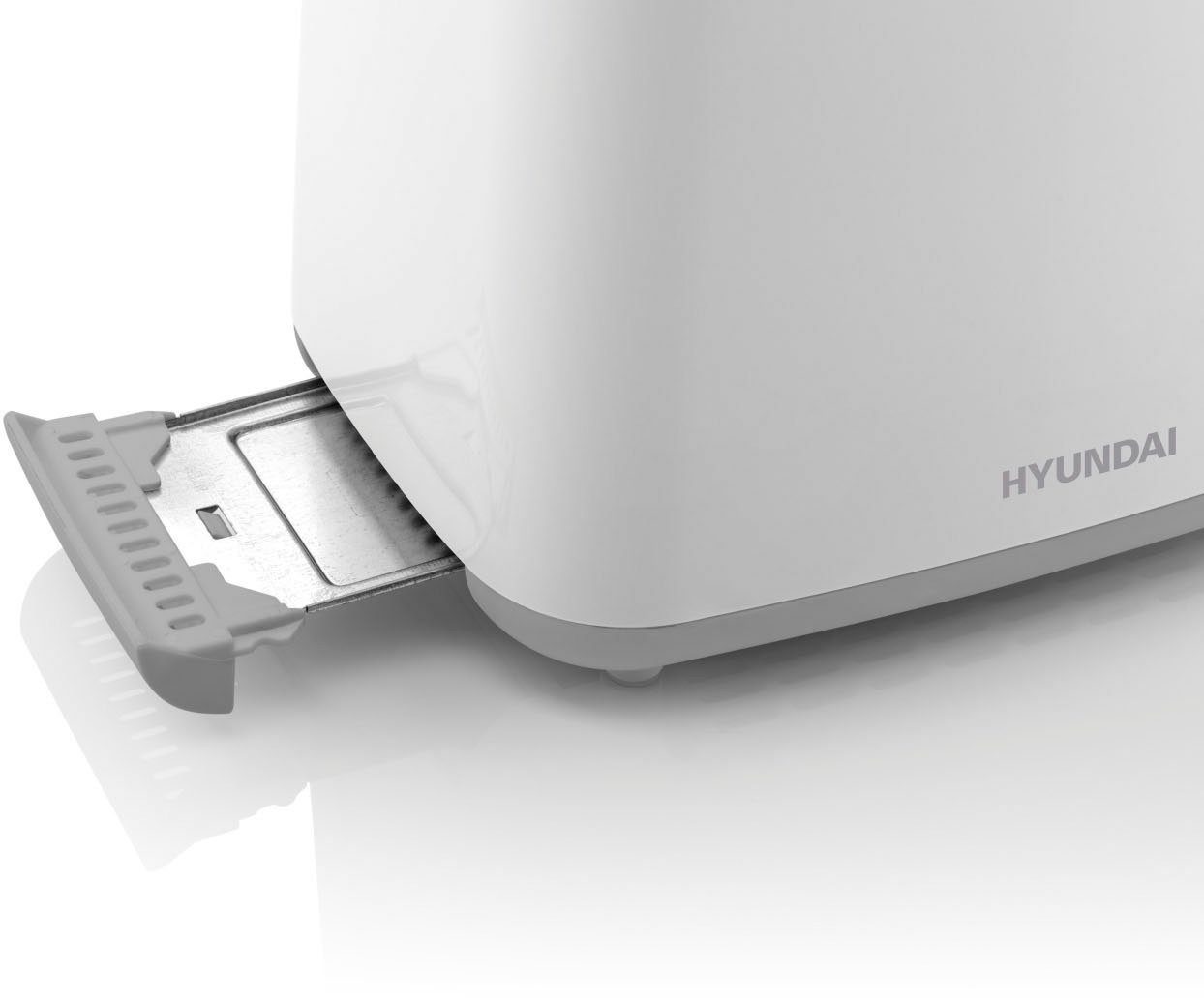 Hyundai Toaster TO261, 2 Schlitze, für 2 Scheiben, 700 W, 7 ...