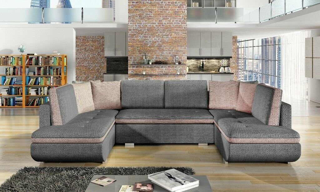 Jvmoebel Ecksofa Xxl Wohnlandschaft Ecksofa Sofa Couch Polster