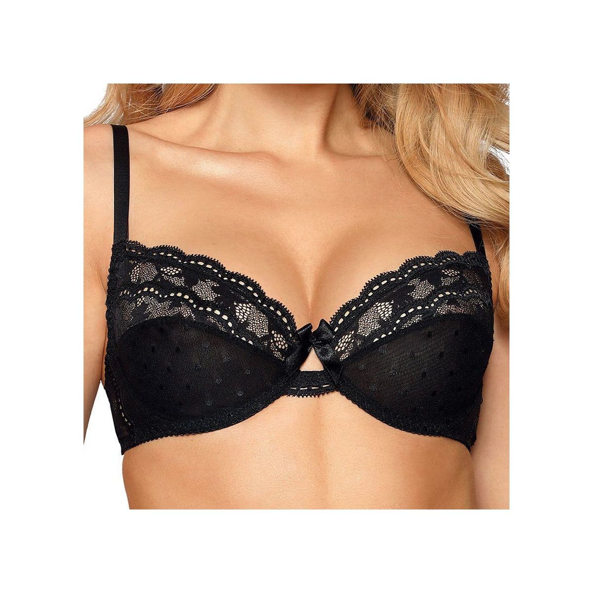 Róza Bustier RZ LaGerta soft-bra black 70D