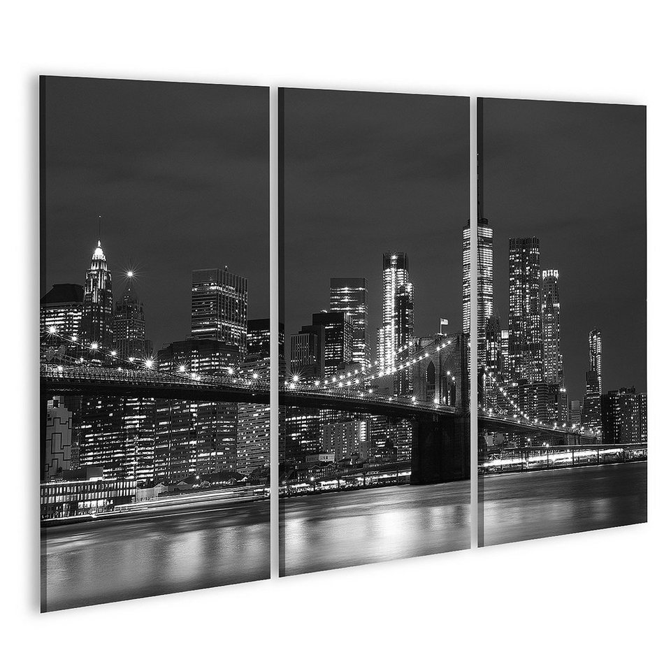 Islandburner Leinwandbild Bild Auf Leinwand Brooklyn Bridge Und