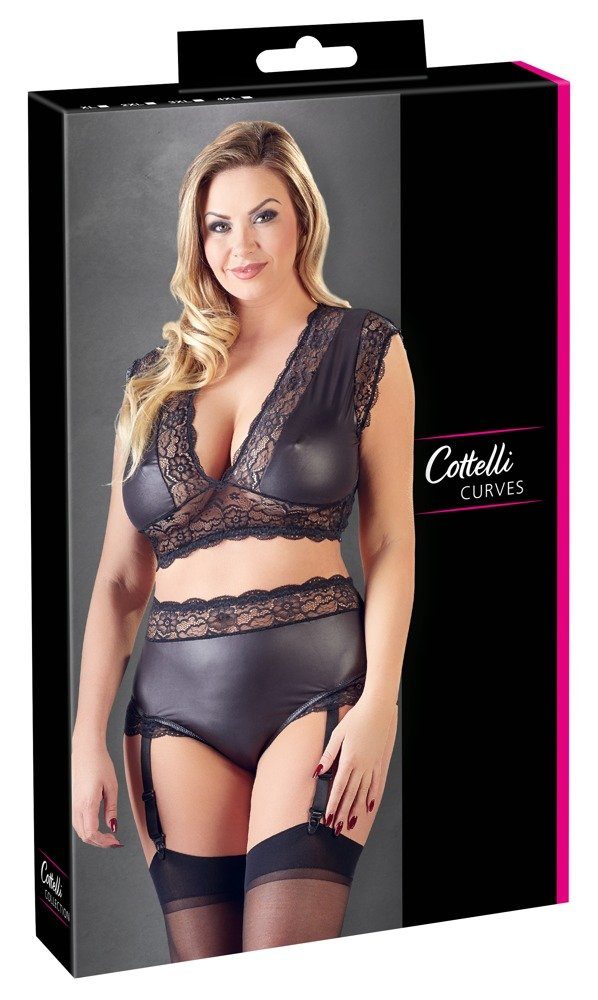 Cottelli Curves Set Halbschalen Bh Cottelli Curves Set Bh Und Slip