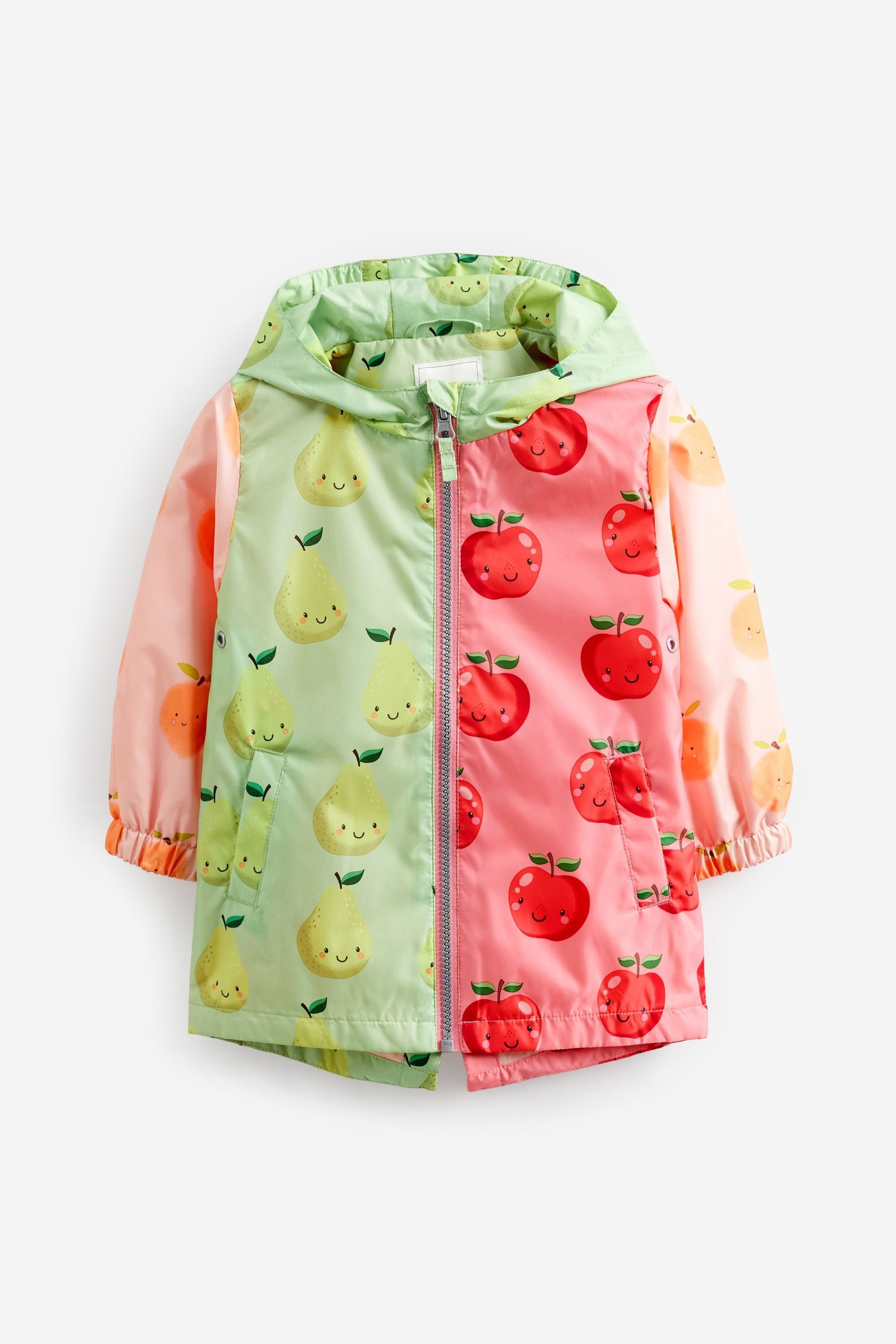 Next Regenjacke Spritzwasserabweisende Regenjacke Mit Obst Print 1 St