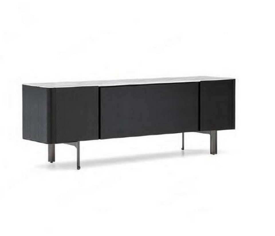 Jvmoebel Sideboard Sideboard Stil Modern Schwarz Luxus Design Esszimmer