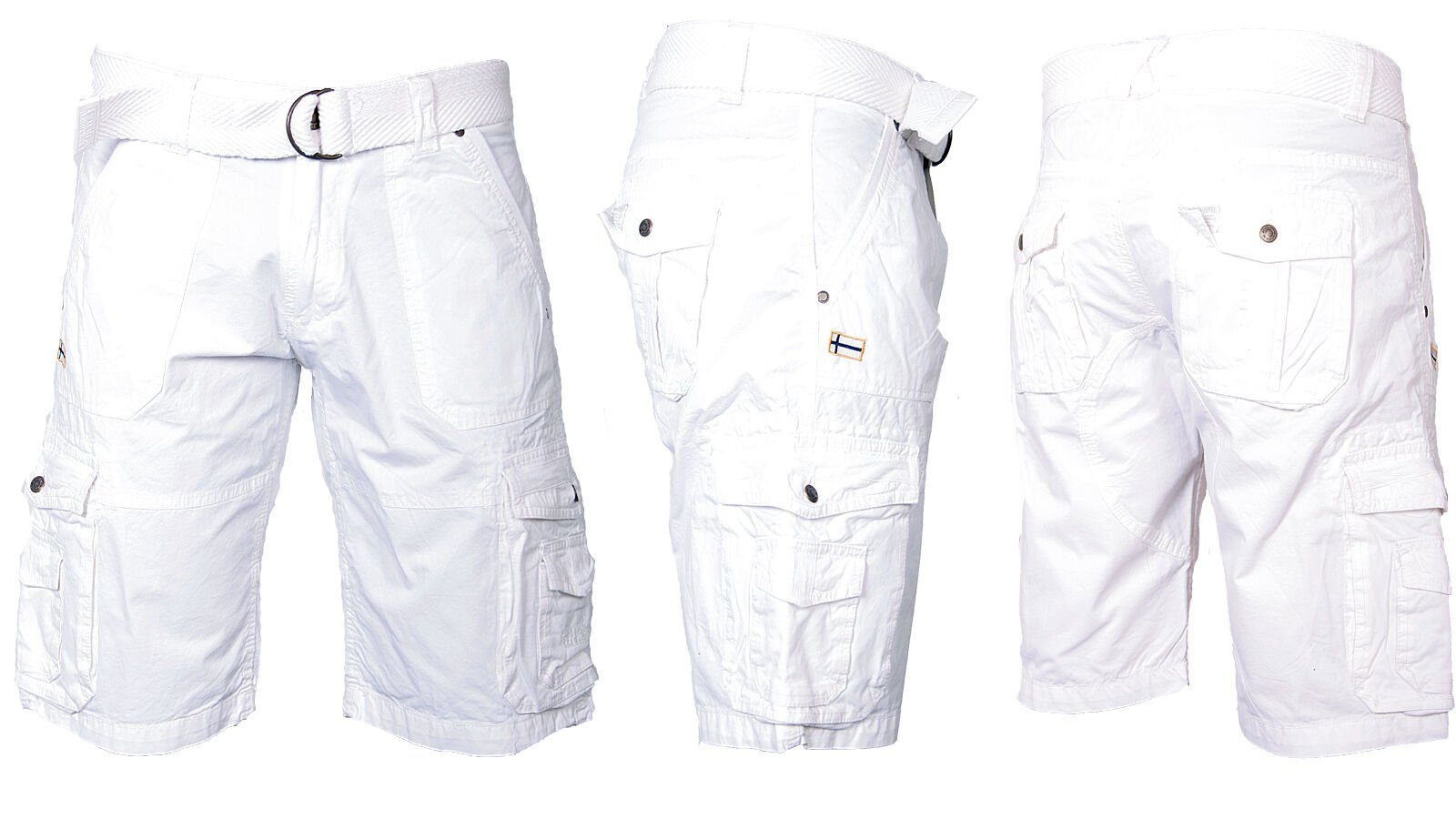 Geographical Norway Shorts Cargo Shorts kurze Hose knielang Short ...