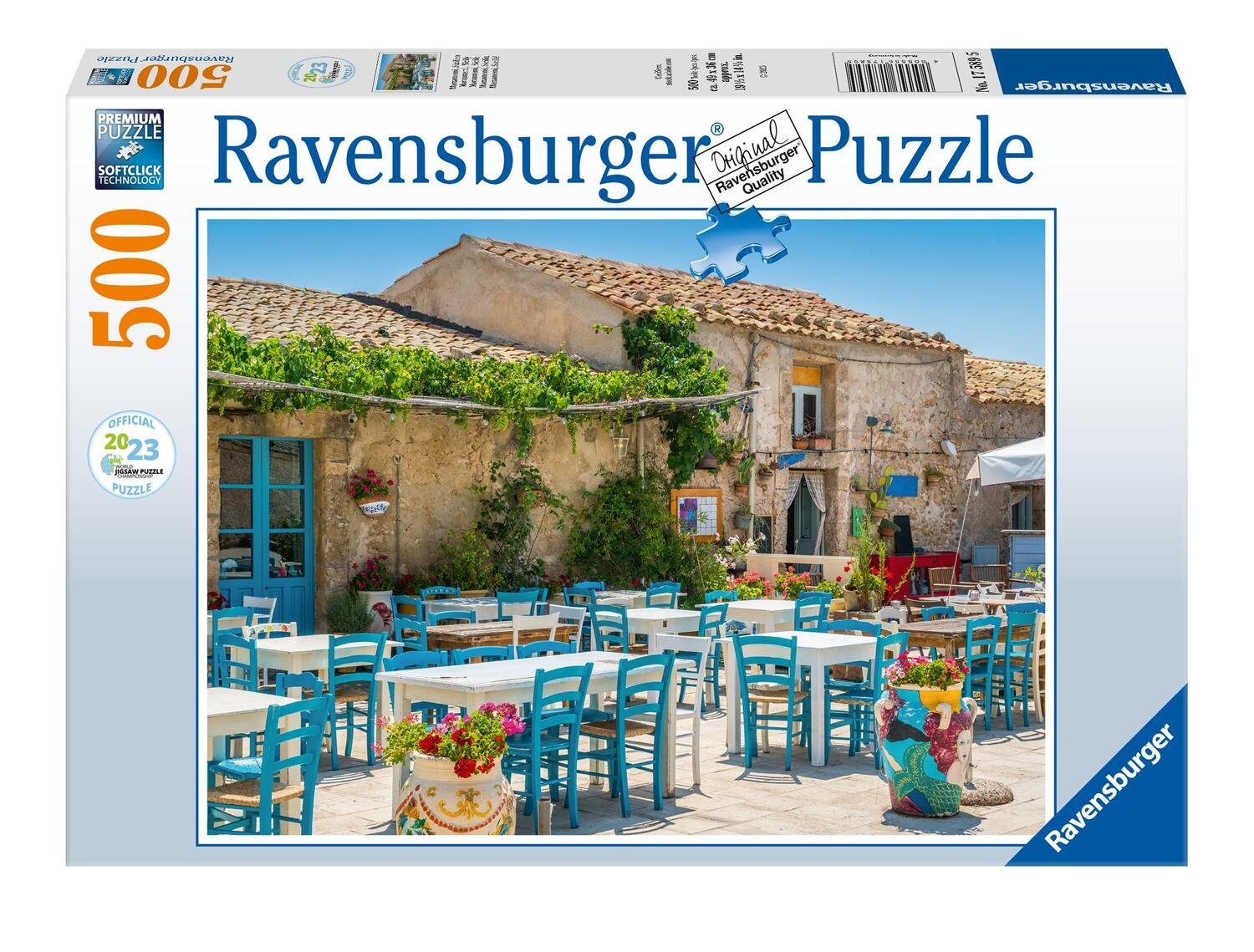 Ravensburger Puzzle Ravensburger Puzzle 17589 Marzamemi, Sizilien - 500 Teile Puzzle..., 500 ...