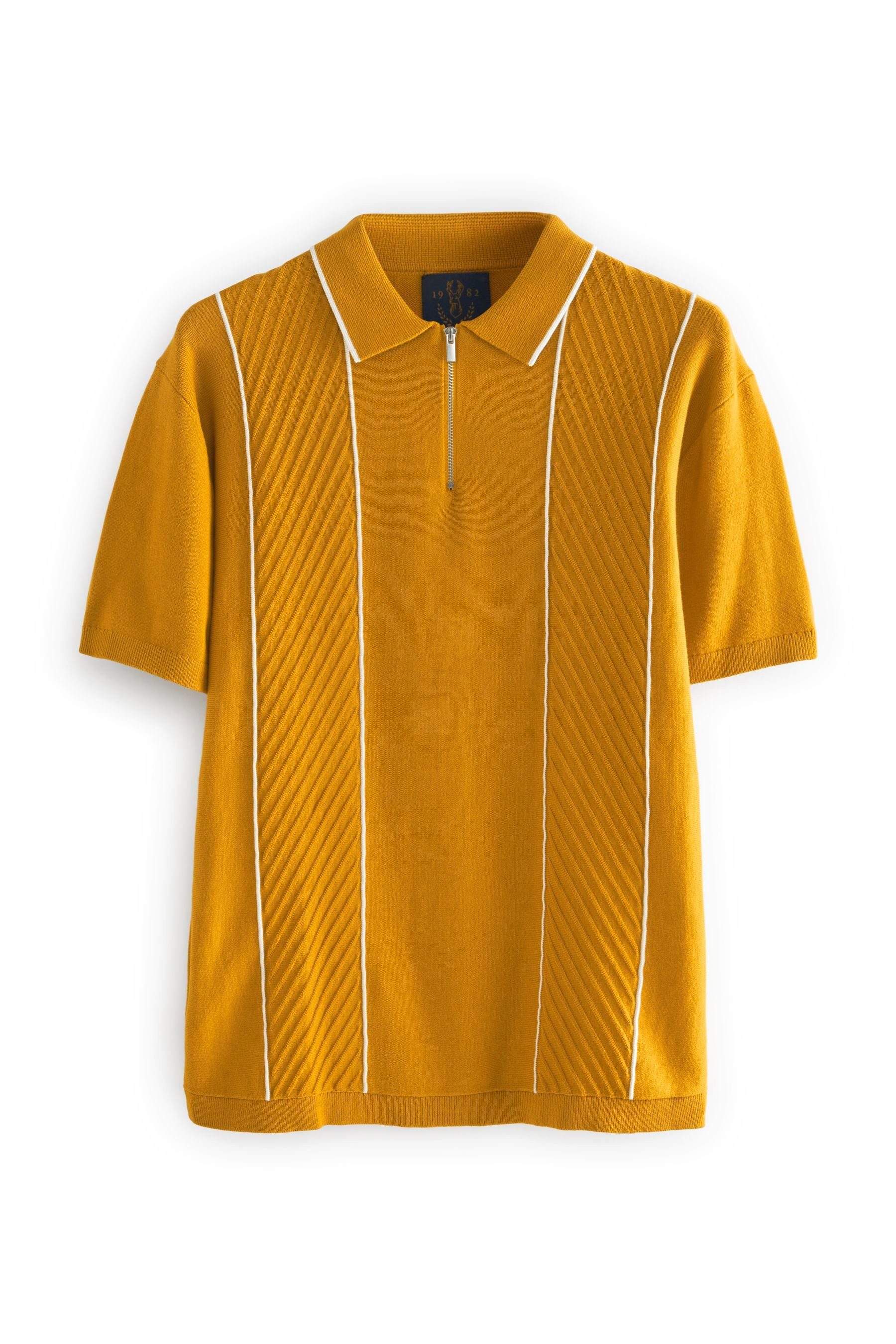 Next Polokragenpullover Gestricktes Polohemd Mit Strukturierten
