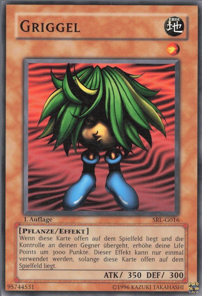 Recollectibles Sammelkarte Yugioh Karte Griggel V 1 Deutsch Yu Gi Oh