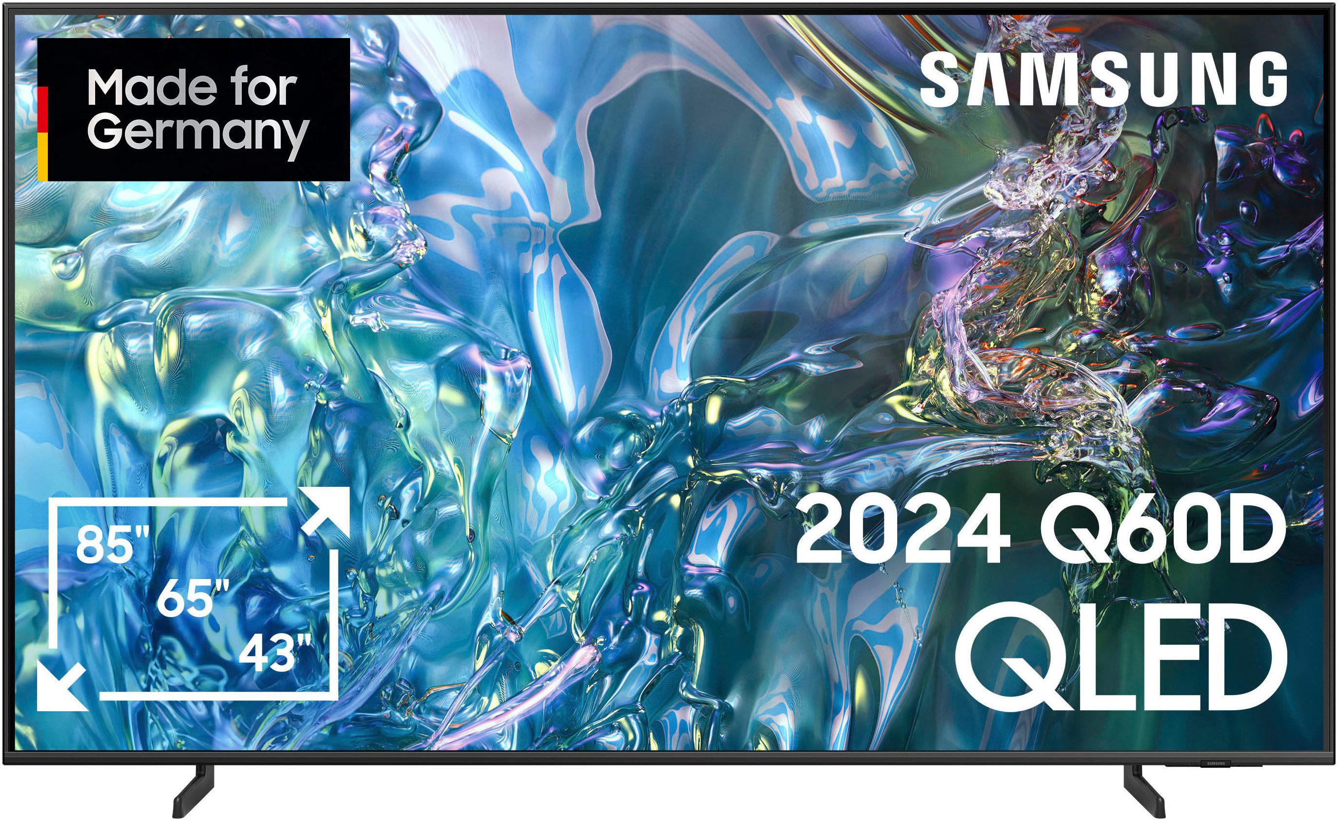 Samsung GQ50Q60DAU QLED-Fernseher (125 cm/50 Zoll, 4K Ultra HD, Smart-TV)