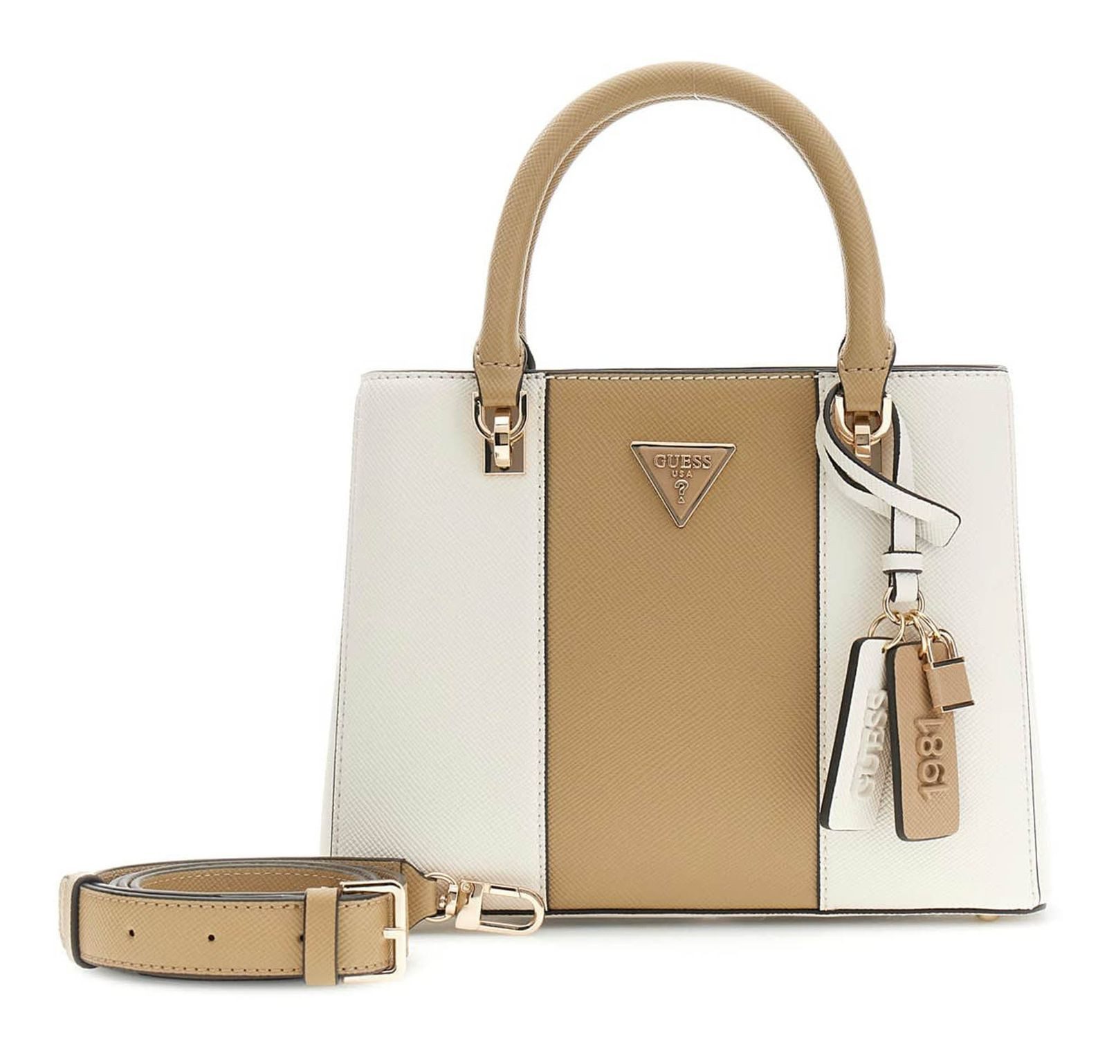 Guess Handtasche Multi Compartment Satchel, Handbag