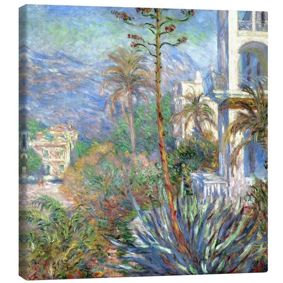 Posterlounge Leinwandbild Claude Monet Villen In Bordighera