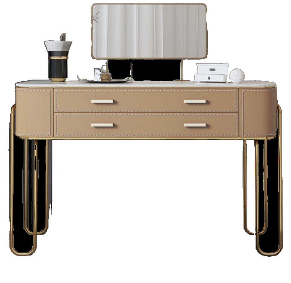 Jvmoebel Schminktisch Brauner Frisiertisch Designer Schminktisch Mit