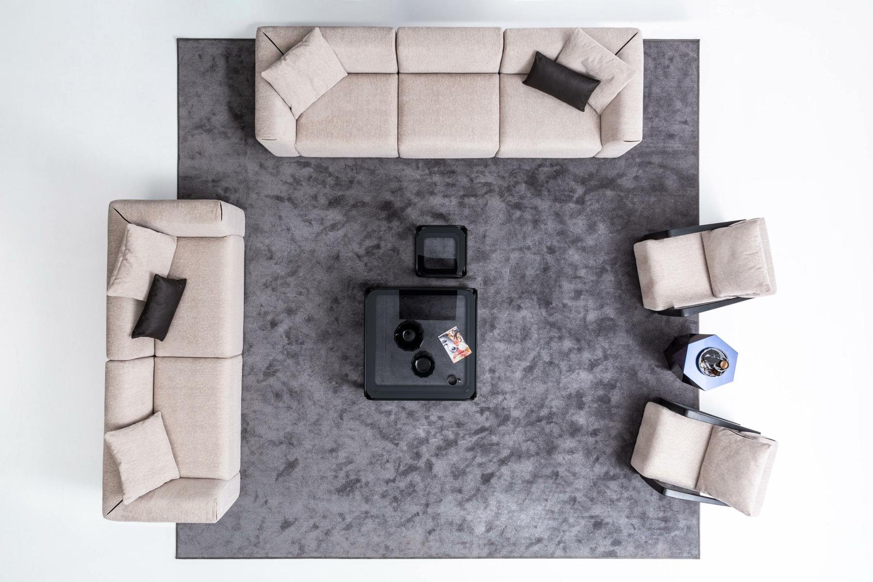 Jvmoebel Wohnzimmer Set Moderne Sofagarnitur Fünfsitzer Dreisitzer