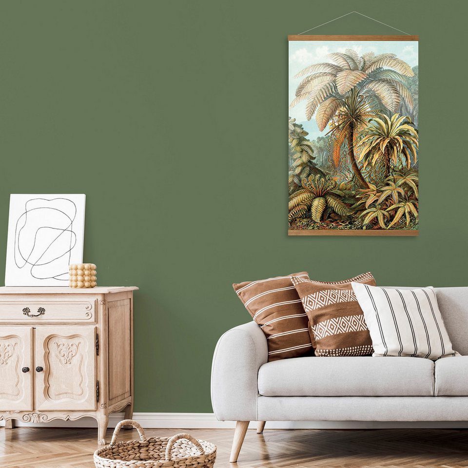 Art For The Home Leinwandbild Jungle Filicinae 1 St Luxus Kakemono