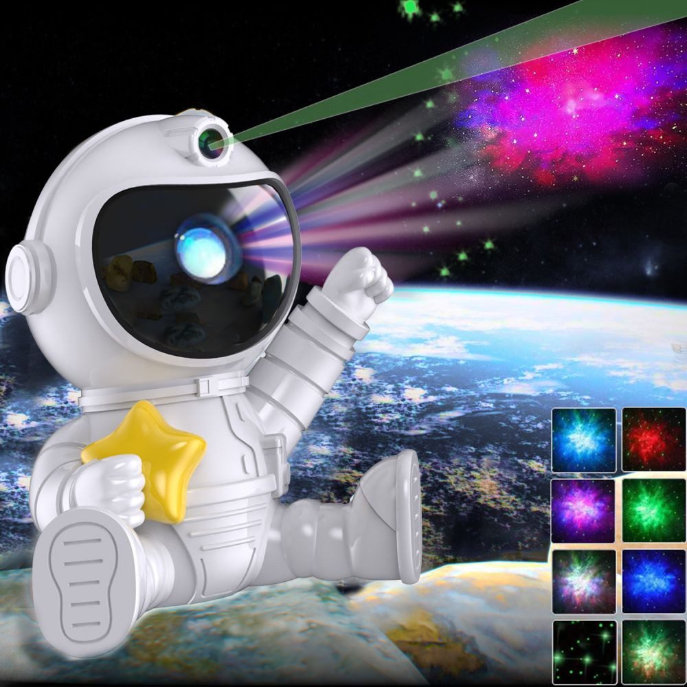 Priisf Led Nachtlicht Led Sternenhimmel Projektor Galaxy Astronauten