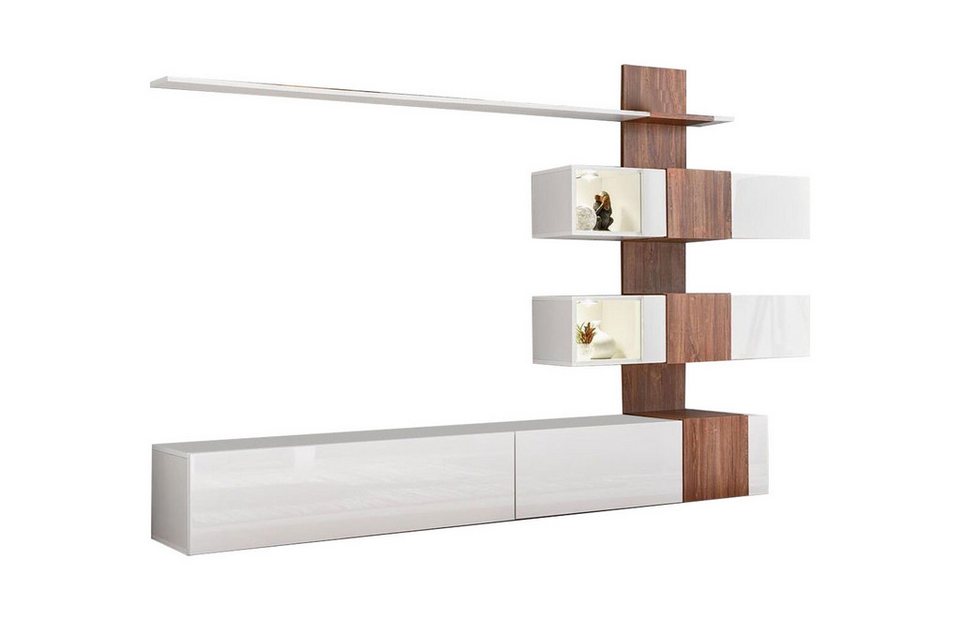 Jvmoebel Wohnzimmer Set Modern Wohnwand Luxus Einrichtung Design Tv