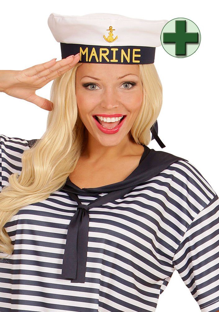 Karneval-Klamotten Kostüm Matrosin Damen Matrose T Shirt mit ...