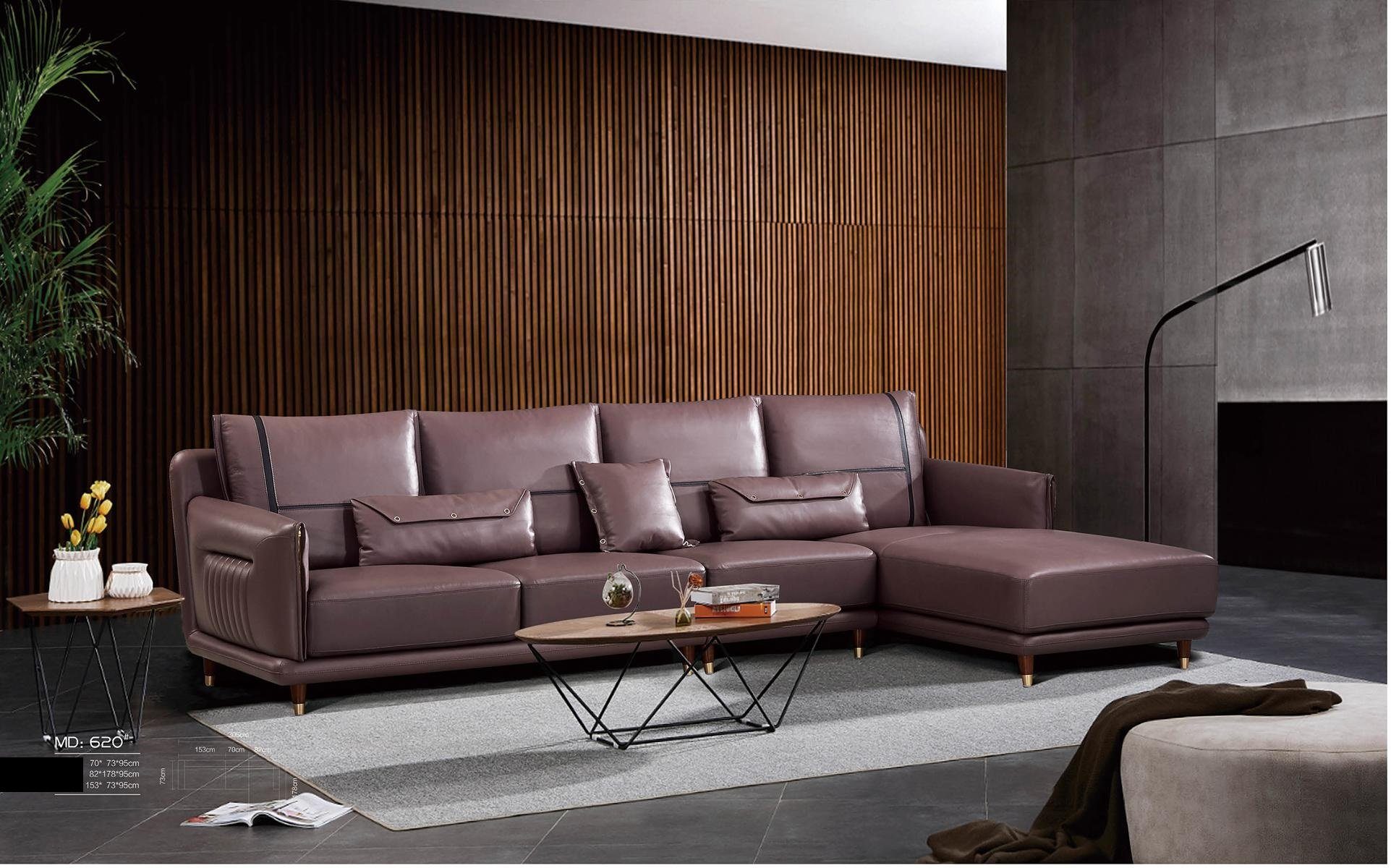 Jvmoebel Ecksofa Italienische Design Eck Sofa Sitz Polster Eck
